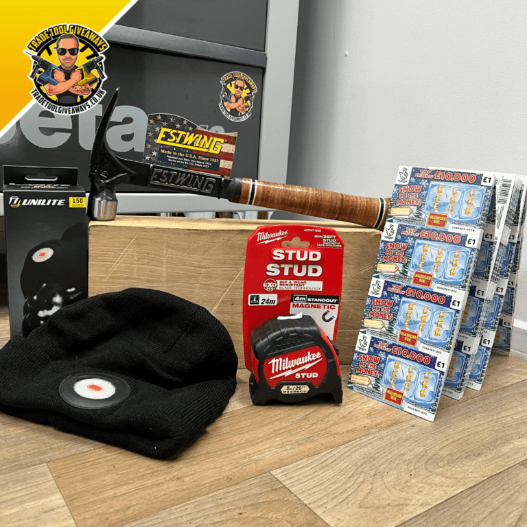 180pk £1 Scratch Cards & Essentials Bundle - Power Tool Competitions ...