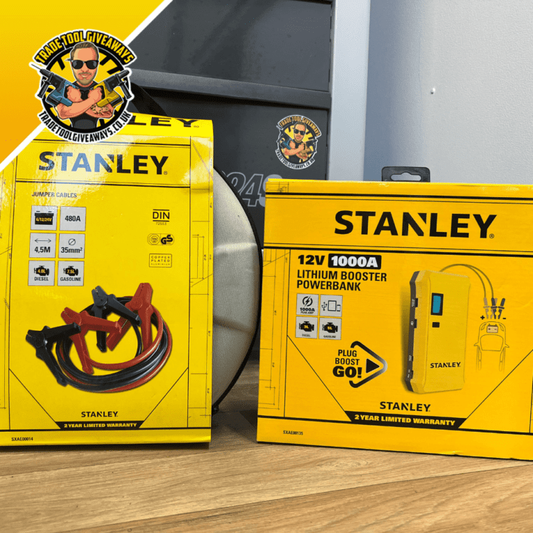 Stanley Vehicle Booster Bundle - Power Tool Competitions - Win Vans ...