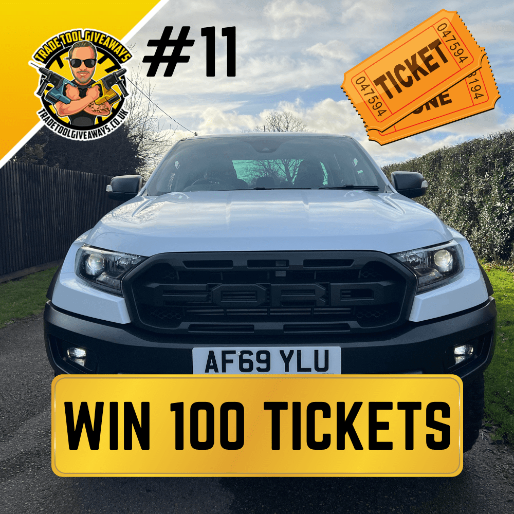 Win 100 Tickets – Ford Ranger Raptor Competition #11 - Power Tool ...