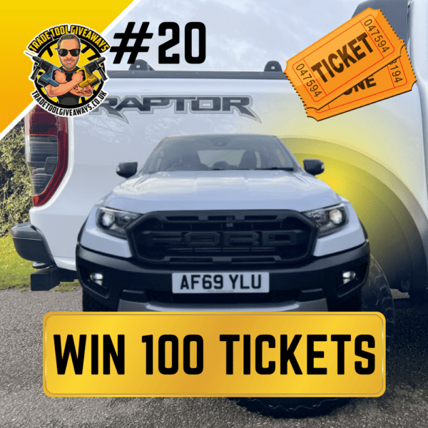 Win 100 Tickets – Ford Ranger Raptor Competition #20 - Power Tool ...