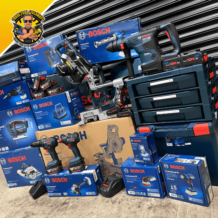 Monster Bosch Professional Bundle - Power Tool Competitions - Win Vans ...