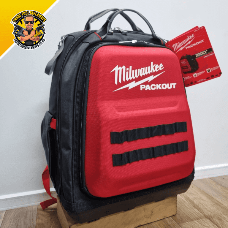 Milwaukee PACKOUT Backpack - Power Tool Competitions - Win Vans & Power ...