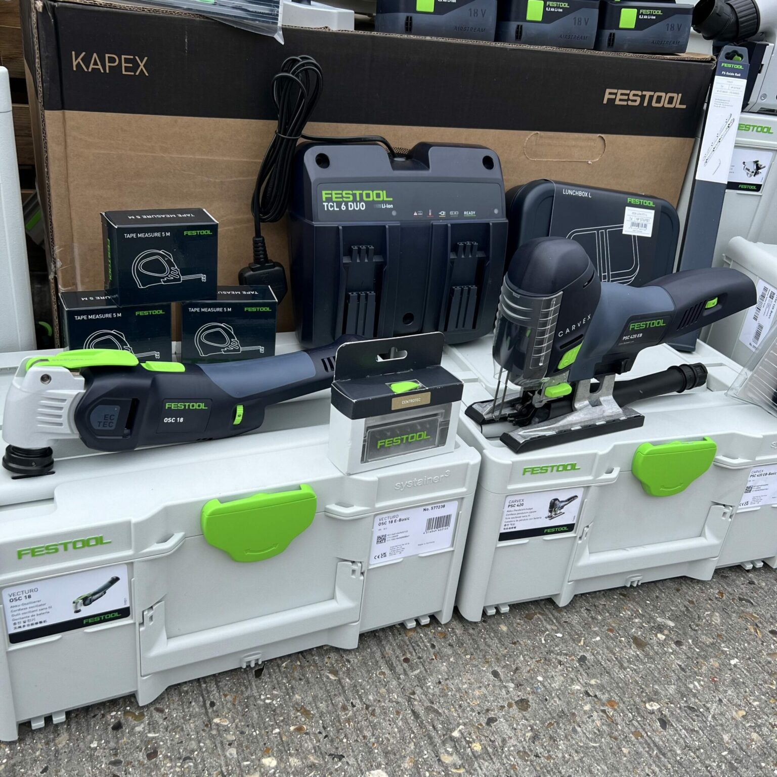 Monster Wood Working Festool Bundle - Power Tool Competitions - Win ...