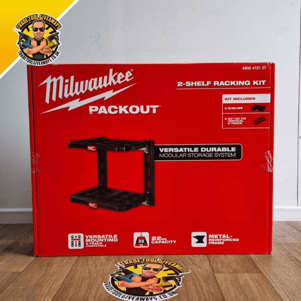 Milwaukee PACKOUT Racking System Kit - Power Tool Competitions - Win Vans & Power Tools