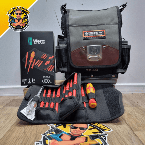 Wera 18pc VDE Screwdrivers & Veto TP-LC Tool Pouch - Power Tool Competitions - Win Vans & Power ...