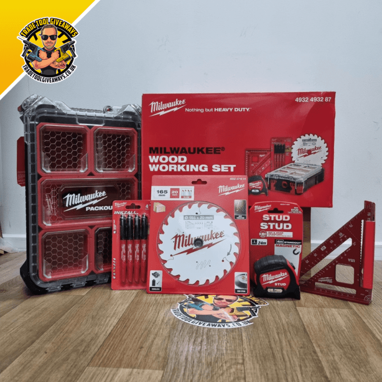 Milwaukee PACKOUT Wood Working Set - Power Tool Competitions - Win Vans & Power Tools