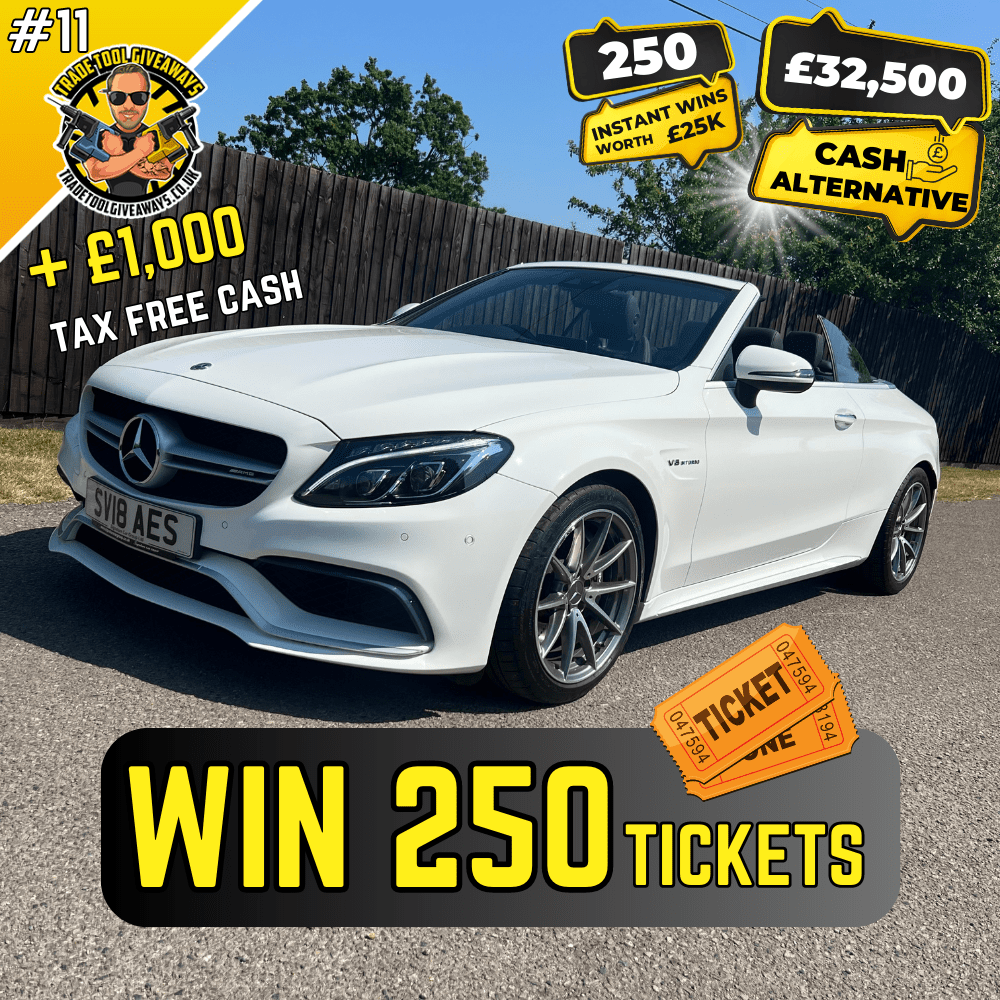 Win 250 Tickets – Mercedes-Benz C63 AMG Competition #11 - Power Tool ...
