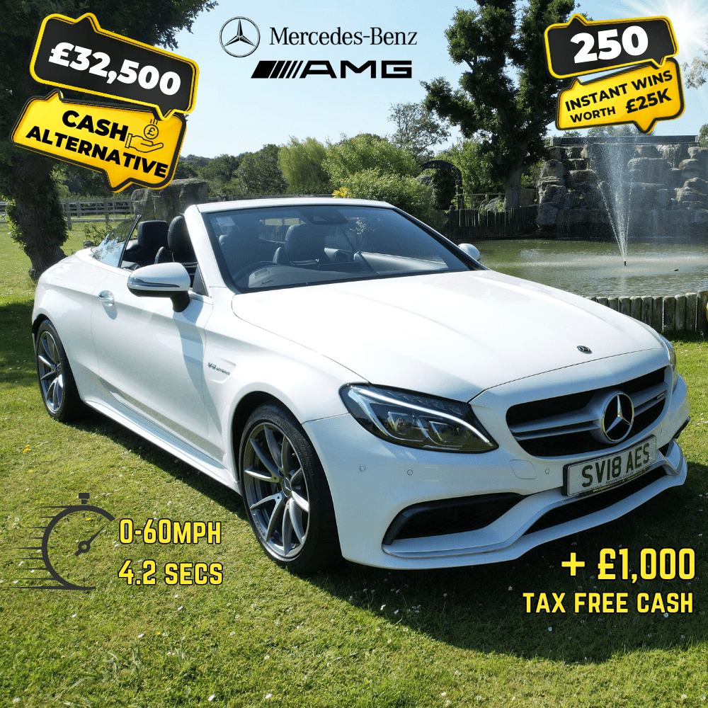 Mercedes-Benz C63 AMG + £1,000 Cash - Power Tool Competitions - Win ...