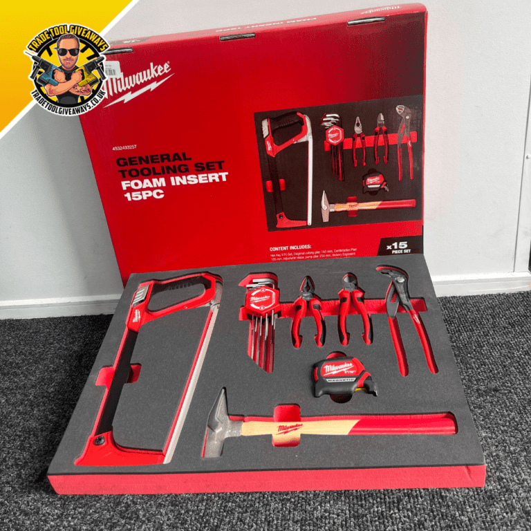 Milwaukee 15pc General Tooling Set - Power Tool Competitions - Win Vans ...