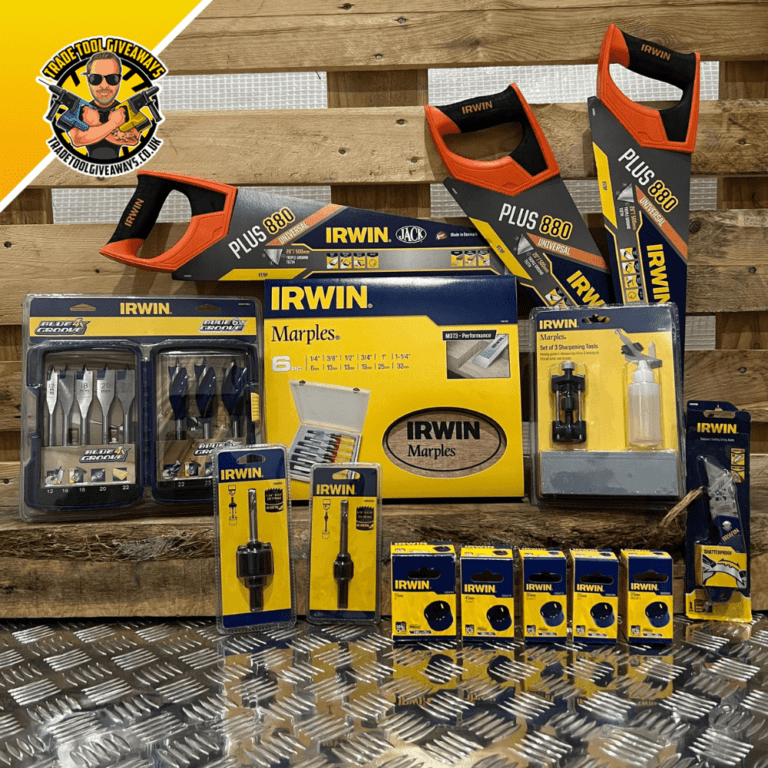Mega Irwin Wood Bundle - Power Tool Competitions - Win Vans & Power Tools