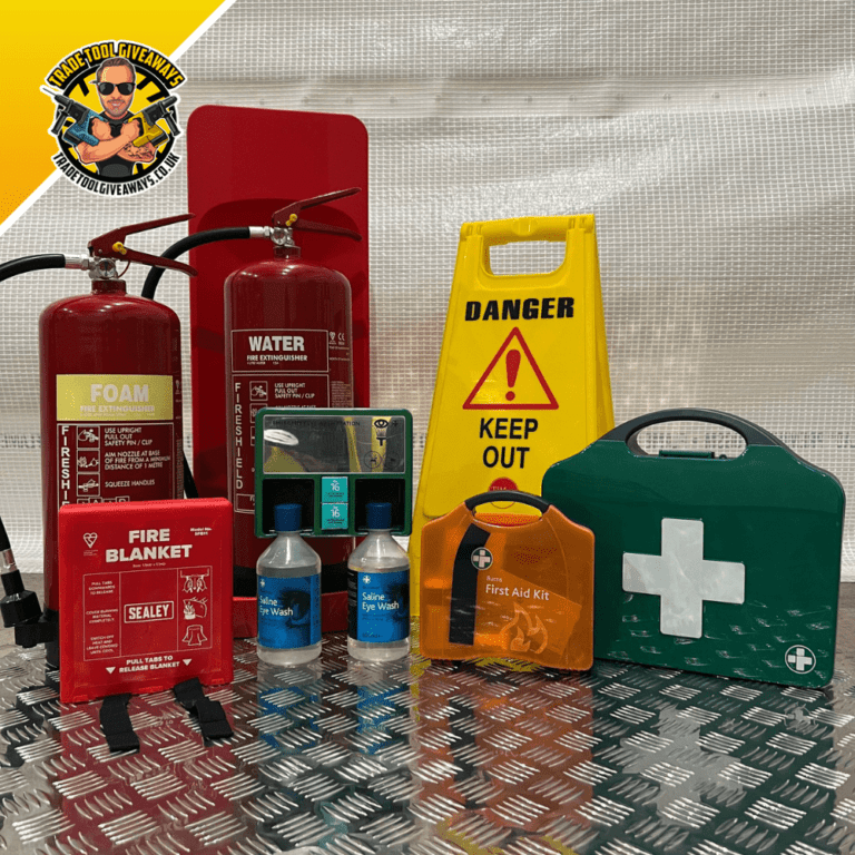 Health & Safety Bundle - Power Tool Competitions - Win Vans & Power Tools
