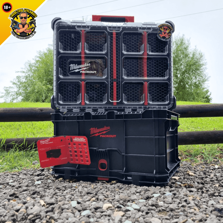 Milwaukee PACKOUT Crate & Deep Organiser - Power Tool Competitions ...