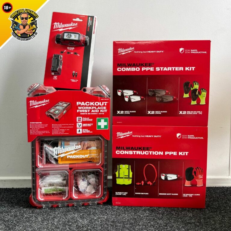 Milwaukee PPE Bundle - Power Tool Competitions - Win Vans & Power Tools