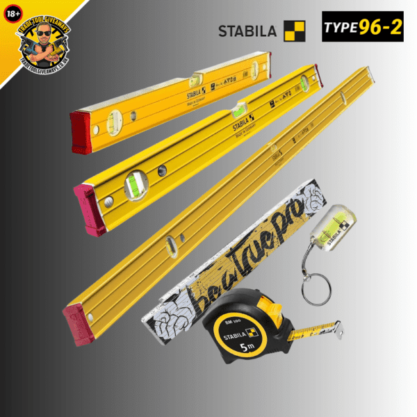 Stabila 6pc Level Kit #4 - Power Tool Competitions - Win Vans & Power Tools