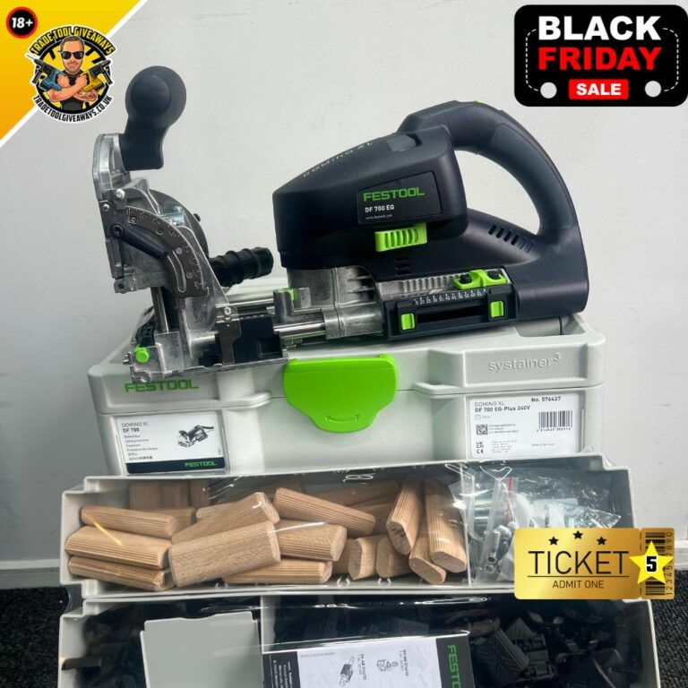 Festool Domino XL 240v Joining Machine & Connector Bundle - Power Tool ...