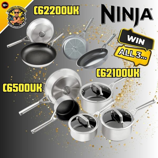Ninja Frying Pans & Saucepan Bundle - Power Tool Competitions - Win ...