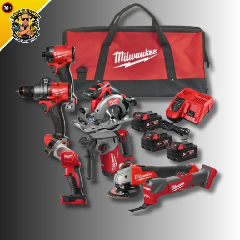 Milwaukee 18v 7pc New Gen Power Tool Bundle - Power Tool Competitions ...