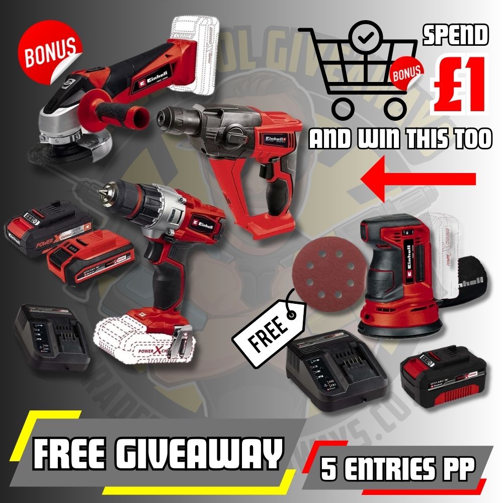 Home - Power Tool Competitions - Win Vans & Power Tools