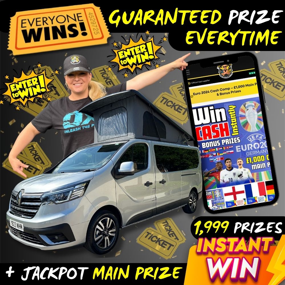 Home - Power Tool Competitions - Win Vans & Power Tools