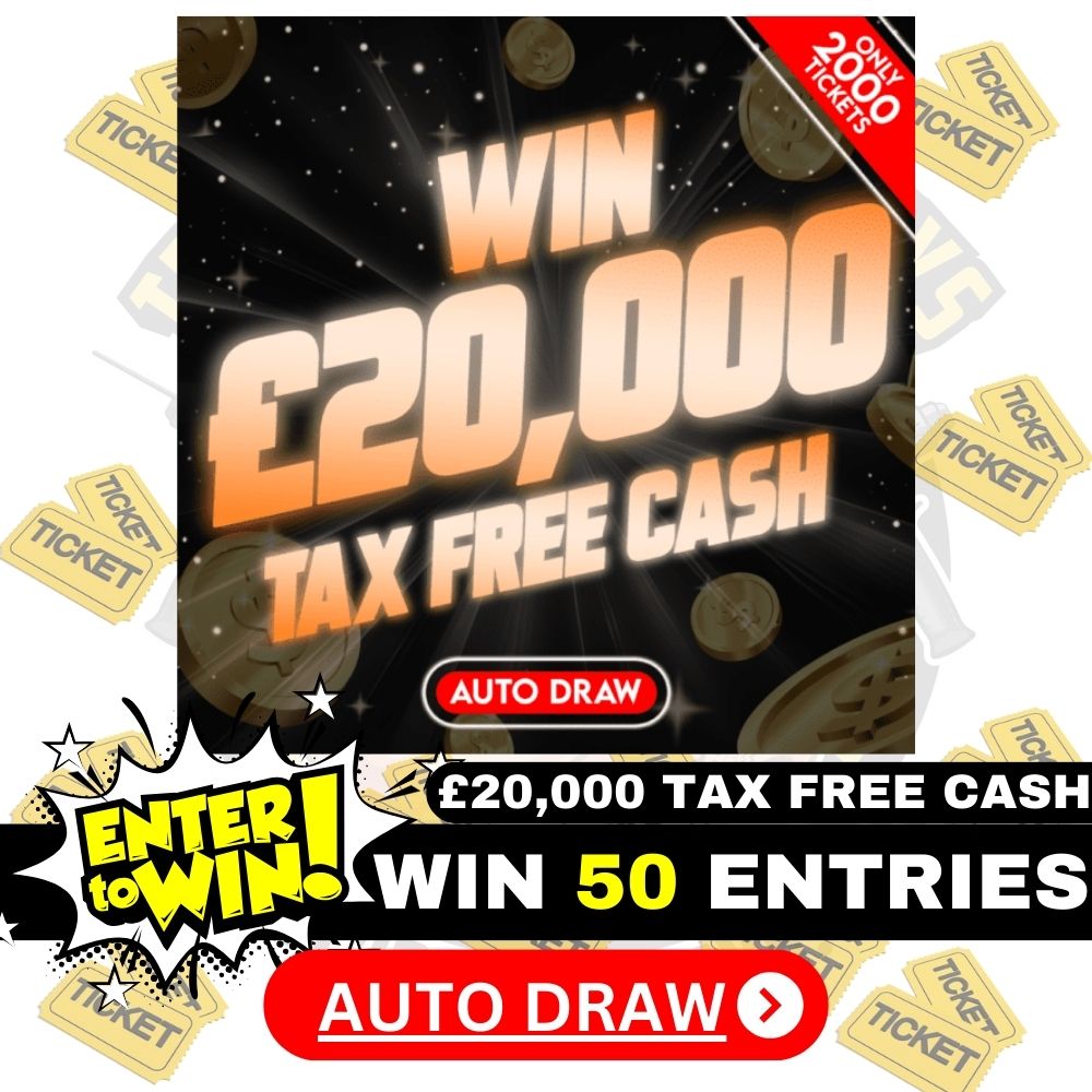 Auto Draw - Win 50 Entries Into Our £20,000 Tax Free Cash Competition ...