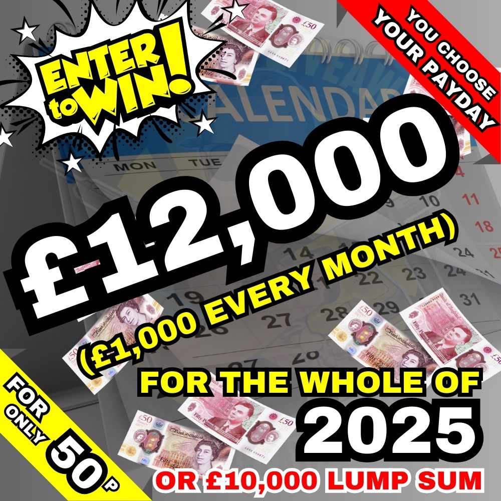 Win £1,000 Per Month For The Whole Of 2025 - Power Tool Competitions ...