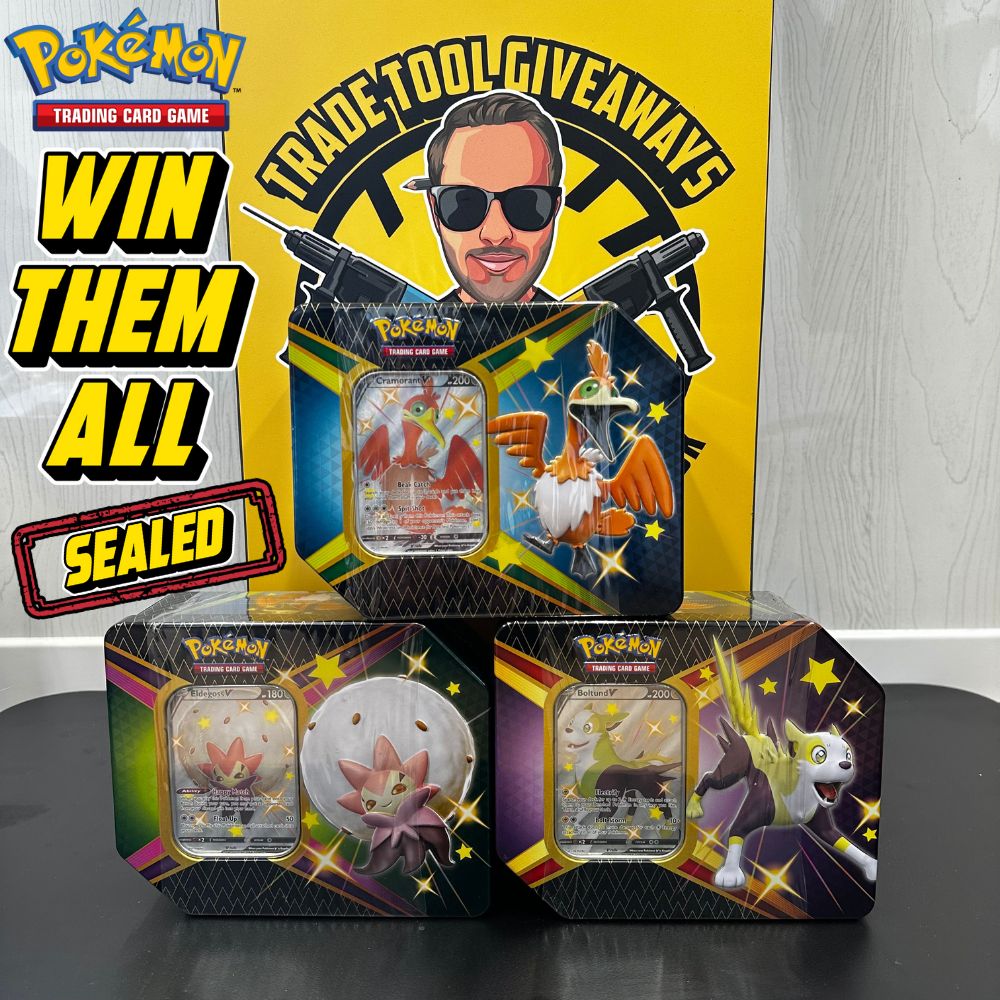 Pokémon TCG: Shining Fates Tin - Win All 3 Styles - Power Tool ...