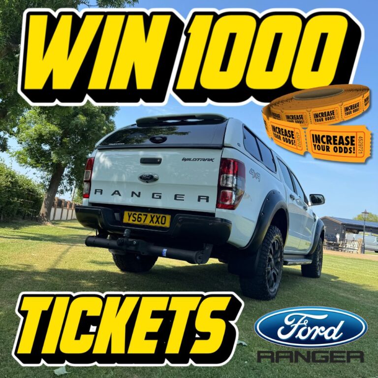 Auto Draw - Win 1000 Tickets into Ford Ranger Competition #6 - Power ...