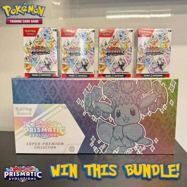 Pokémon TCG: SV Prismatic Evolutions Super-Premium Collection + 4 ...