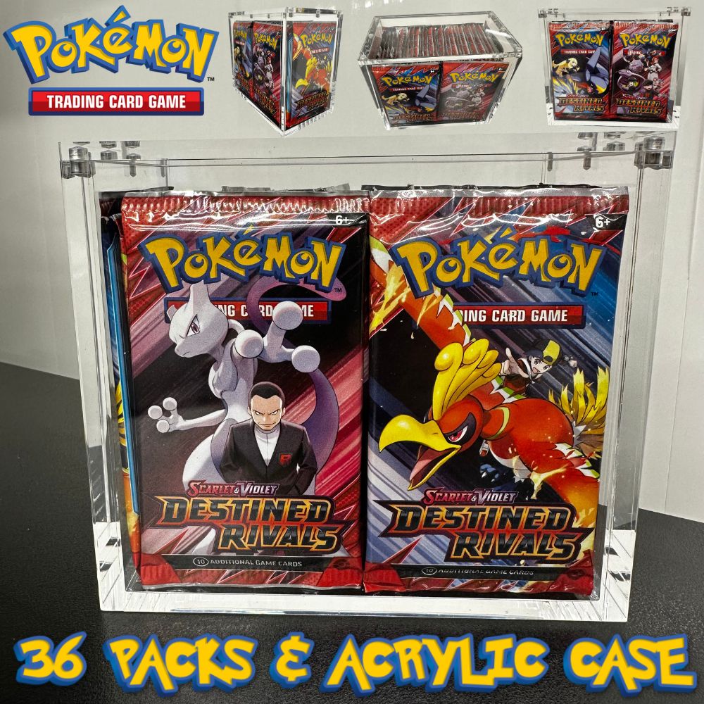 Pokémon TCG: 36 x Pokemon Scarlet & Violet Destined Rivals Booster ...