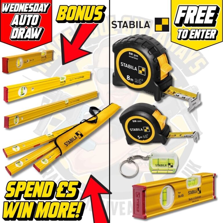 APP ONLY - FREE - Stabila Tapes & Mini Levels Bundle - Spend £5 For The ...