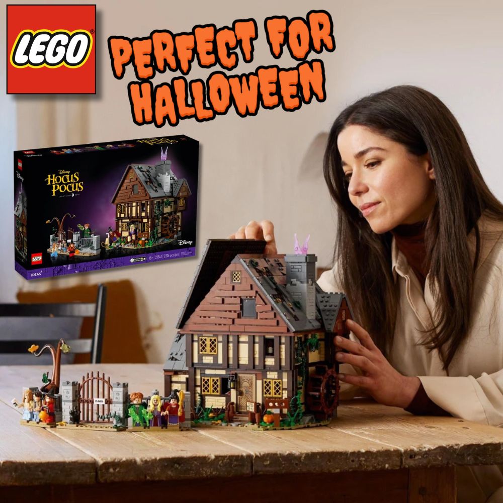 Lego - Disney Hocus Pocus: The Sanderson Sisters' Cottage - Power Tool ...
