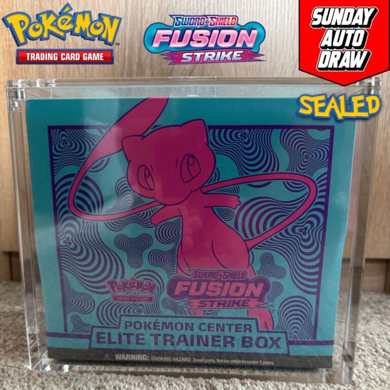 Auto Draw - Pokemon TCG: Fusion Strike Pokemon Center ETB Elite Trainer ...