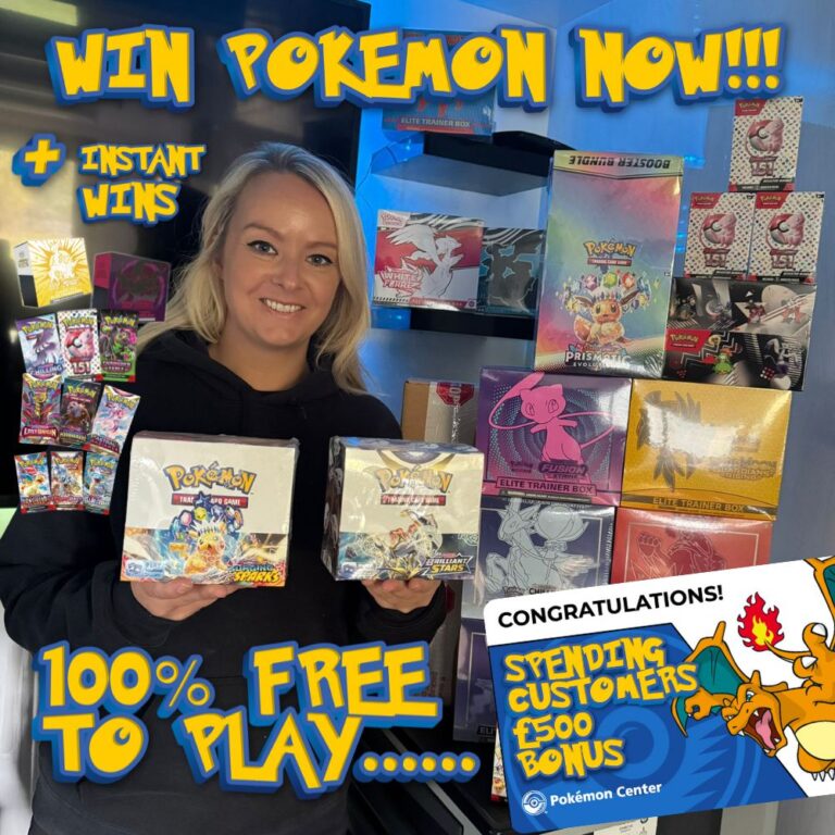 FREE - Pokémon TCG: 2 x Booster Boxes Main Prize + 1600+ Instant Wins ...