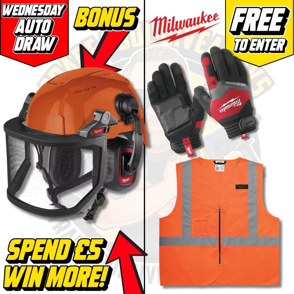 APP ONLY - FREE - Milwaukee Pro Gloves & High Vis Vest - Spend £5 For ...