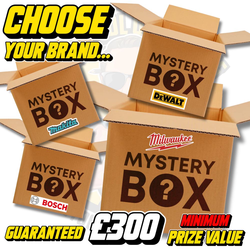 Branded Mystery Box Of Your Choice - 4 Brands #15 - Power Tool ...