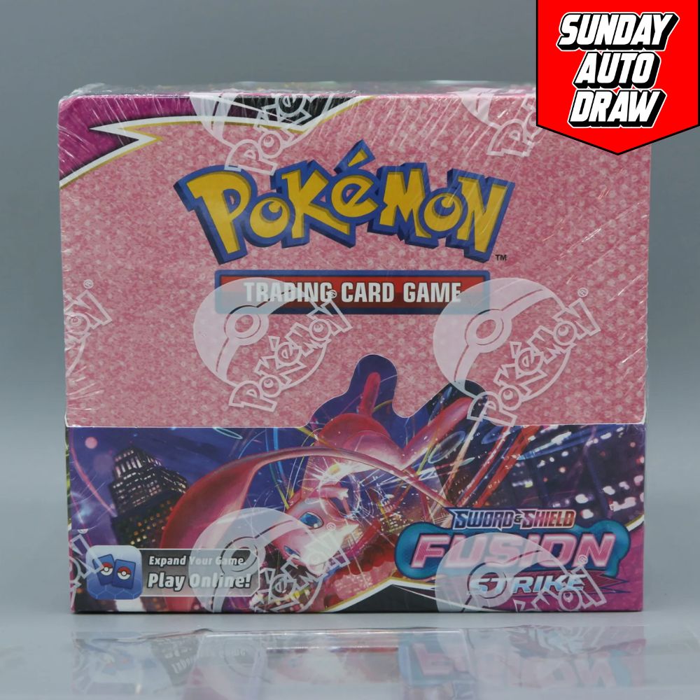 Auto Draw - Pokémon TCG: Sword & Shield - Fusion Strike Booster Display ...