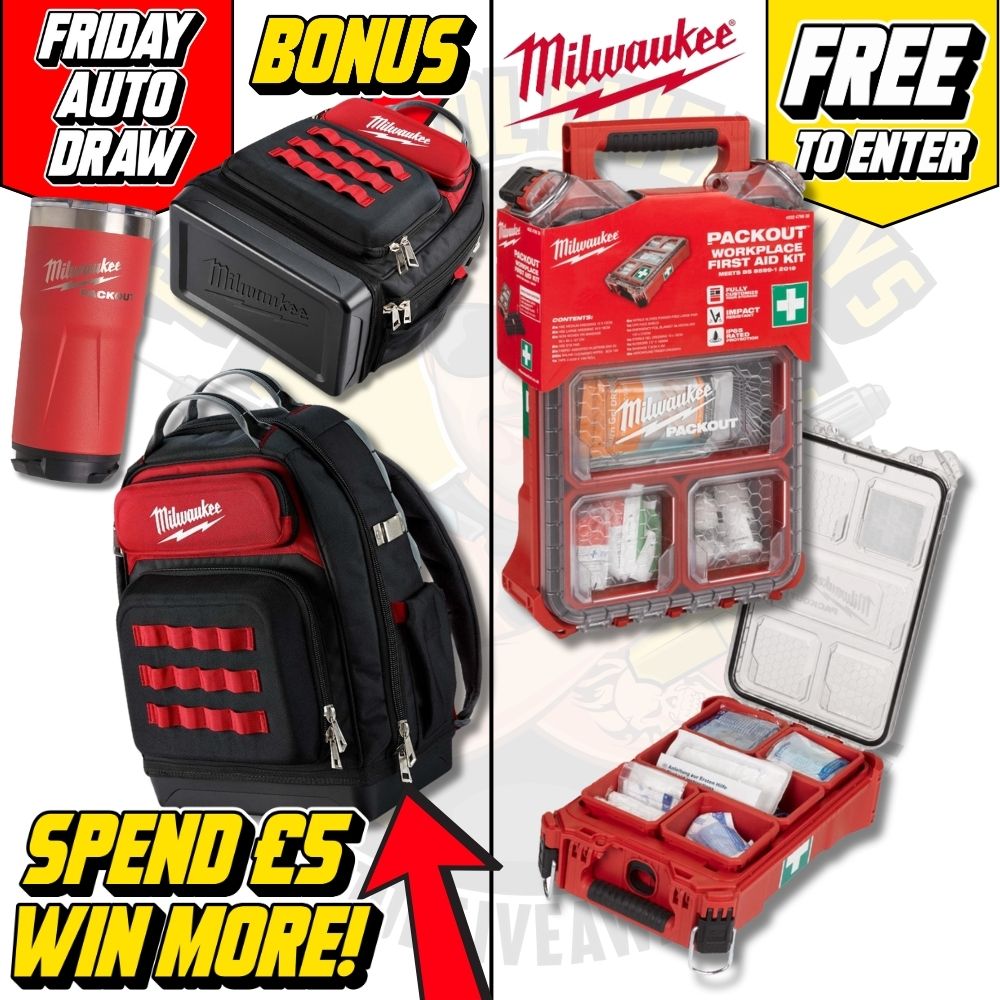 APP ONLY - FREE - Milwaukee PACKOUT First Aid Kit - Spend £5 For The ...
