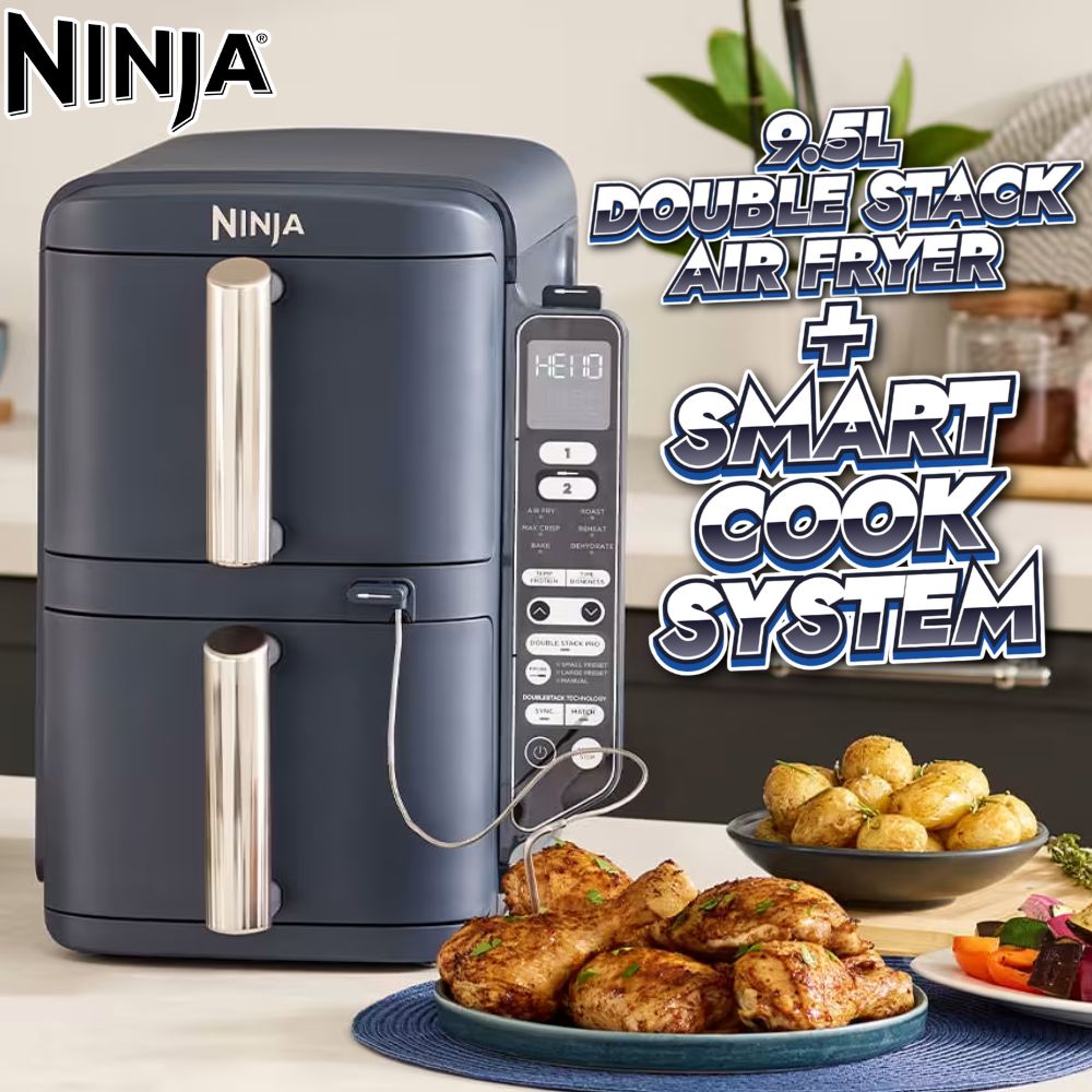 Ninja Double Stack XL Air Fryer With Smart Cooking System #3 - Power ...