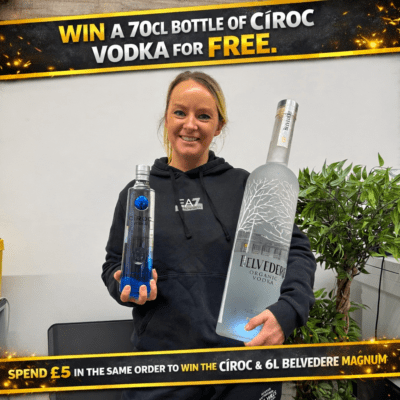 APP ONLY - FREE - 70cl Bottle Of Cîroc - Spend £5 To Win The Belvedere ...