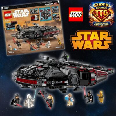 SUPER SATURDAY Auto Draw - Star Wars The Dark Falcon - Power Tool ...