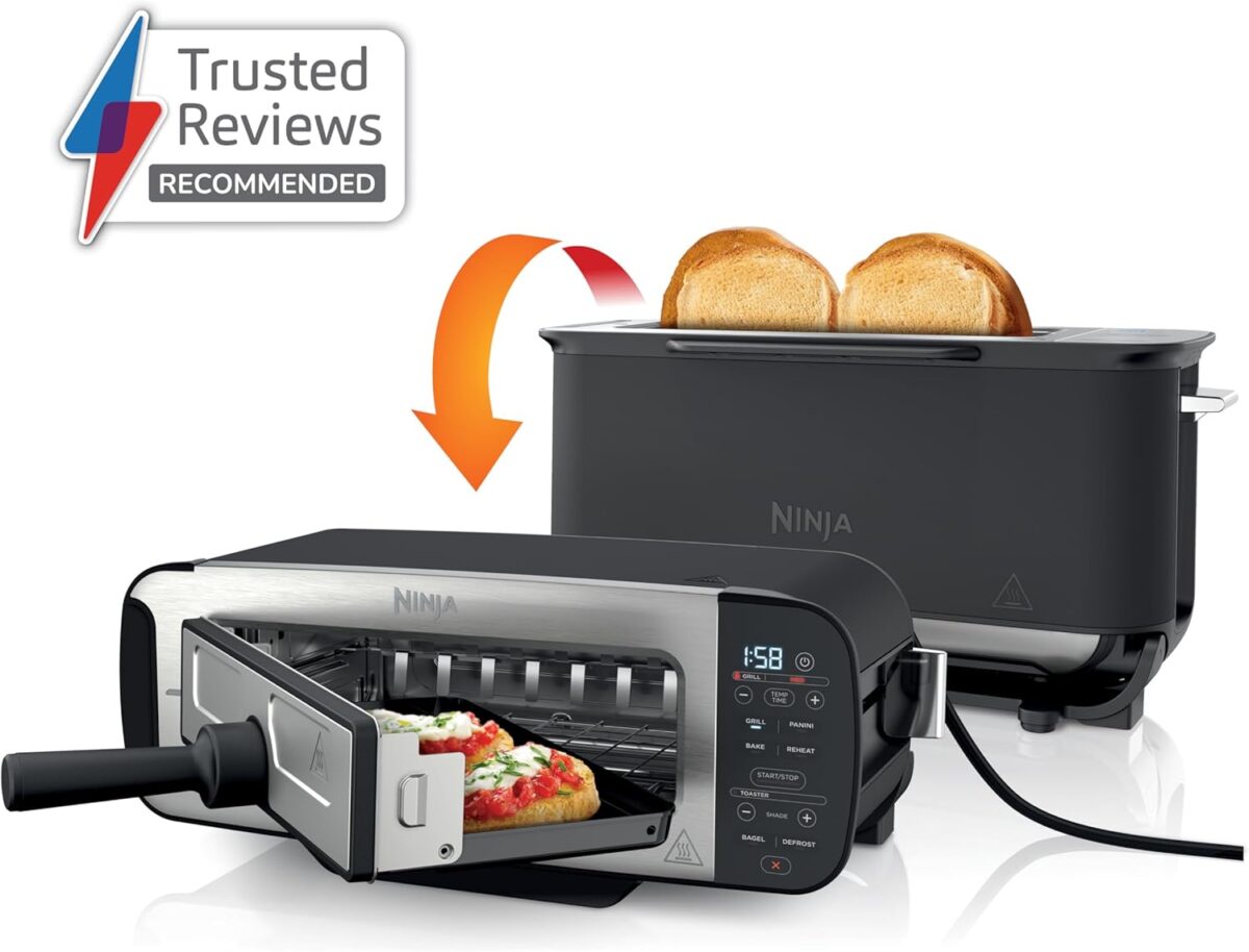 Ninja 3-in-1 Toaster & 14pc Stainless Knife Set - Power Tool ...